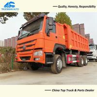 China SINOTRUK HOWO 336HP Heavy Duty Dump Truck Right Hand Drive Cabin 25 Ton for sale