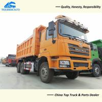 China SHACMAN 380HP 25 Ton 10 Wheel Tipper Truck with 5600x2300x1500mm Cargo Box for sale
