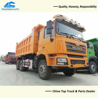 China SHACMAN 380HP 25 Ton 10 Wheel Tipper Truck with 5600x2300x1500mm Cargo Box for sale