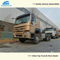 China SINOTRUK HOWO 420HP 50 Ton Prime Mover Truck Tubeless Tire 10 Speed for sale