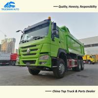 China SINOTRUK Howo 6x4 Dump Truck 371HP 20m3 Cargo Box Radial Tire for sale