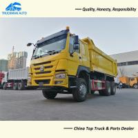 China SINOTRUK HOWO 30 Ton Tipper Truck 20m3 Cargo Box 371HP for Sand Stone Transport for sale