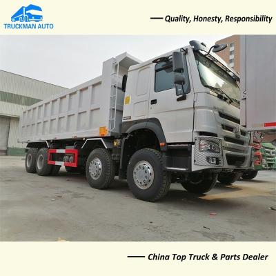 China SINOTRUCK HOWO 8x4 Tipper Dump Truck 12 Wheeler 25m3 371HP Q355 Steel for sale