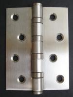 China 4 Inch Stainless Steel Square Door Hinges 3X3 With 4 Ball Bearings SGS Approve for sale