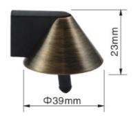 China Umbrella Type Zinc Alloy Interior Door Stops Commercial Magnetic Door Holder for sale
