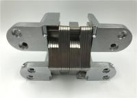 China Big Entrance Door Zinc Alloy Invisible Door Hinges Heavy Duty 50mm Thickness for sale