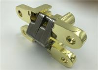 China Gold Plated Heavy Duty Invisible Hinge Corrosion Resistance With SGS Certificate for sale