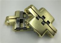 China Gold Plated Heavy Duty Invisible Hinge Corrosion Resistance With SGS Certificate for sale
