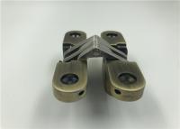China Professional Durable Concealed Cabinet Hinges Antique Brass Finish for sale