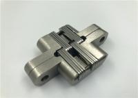 China Satin Nickel Concealed Invisible Hinges For Wardrobe Door Cupboard Door for sale