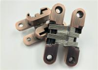 China 180 Degree Antique Copper Heavy Duty Hidden Door Hinges For Wardrobe Door for sale