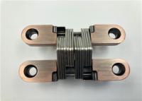 China 180 Degree Antique Copper Heavy Duty Hidden Door Hinges For Wardrobe Door for sale