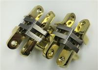 China Casting Zinc Alloy Silent Heavy Duty Hidden Hinges For Light Interior Wooden Door for sale