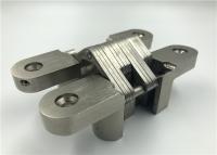 China Interior Wooden Door  Heavy Duty Invisible Hinge Satin Nickel Soss Hidden Hinges for sale