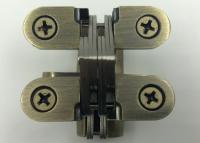 China 3D Adjustable Heavy Duty Invisible Hinge Small Soss Hinges Casting Zinc Alloy for sale