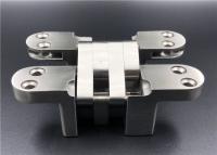 China Heavy Duty Stainless Steel Concealed Hinges With Wide Stronger Connecting Arms for sale