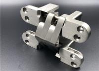 China Heavy Duty Stainless Steel Concealed Hinges With Wide Stronger Connecting Arms for sale