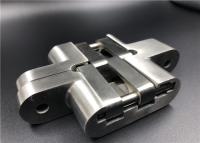 China Durable 304 Stainless Steel Concealed Hinges For Flush Doors , 25x118x18 mm for sale