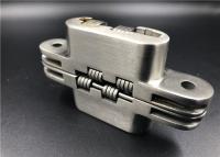 China Casting Solid SS 304 Heavy duty Invisible Hinge Fireproof Self Closing Soss Hinges for sale