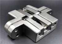 China Casting SS 304 Heavy Duty Invisible Door Hinges With Wide Stronger Connecting Arms for sale