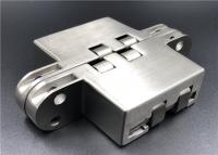 China Casting SS 304 Heavy Duty Invisible Door Hinges With Wide Stronger Connecting Arms for sale
