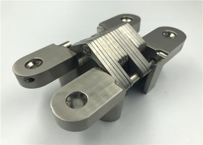 China Brushed Nickel SOSS Invisible Hinge For Interior Wooden Door Folding Door for sale