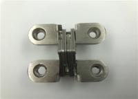 China Mini Wooden Box SOSS Invisible Hinge Satin Nickel 180 Degree 13x45x9mm for sale