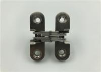 China Mini Wooden Box SOSS Invisible Hinge Satin Nickel 180 Degree 13x45x9mm for sale