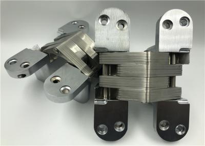 China Entrance Door SOSS Mortise Mount Invisible Hinge Concealed Gate Hinges 34x140 mm for sale