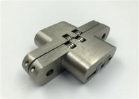 China Mortise Mount Heavy Duty Hidden Door Hinges For Cupboard Wardrobe Flush Installation for sale