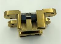 China PVD Fireproof Mortise Mount Heavy Duty Concealed Hinges For Entrance Door for sale