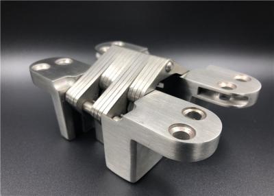 China Stainless Steel Mortise Mount Heavy Duty Hidden Hinges With SGS CNAS Certificate for sale