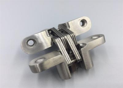 China Wooden Cabinet Foor Mortise Mount Invisible Hinge , Hidden Door Hinges for sale