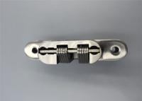 China Self Closing Mortise Mount 180 Degree Hidden Hinge Stainless Steel With Spring Inside for sale