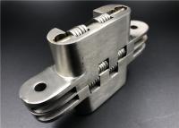 China Channel Gate SUS 304 Invisible Spring Hinges With 90° Location Spring Inside for sale