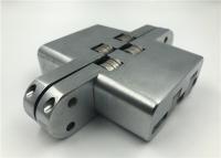 China Chrome Zinc Alloy Heavy Duty Hidden Door Hinges For 50mm Wooden Door for sale