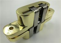China Gold Plated Heavy Duty Hidden Closet Door Hinges With CNAS MA AL Certificate for sale