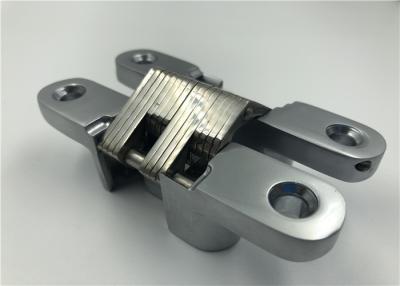 China High Performance Hidden Door Hinges Zinc Alloy For 30Mm Interior Wooden Door for sale