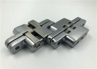 China High Performance Hidden Door Hinges Zinc Alloy For 30Mm Interior Wooden Door for sale