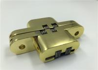 China 25mm Door Concealed Furniture Hinges Flush Installation Corrosion Resistance for sale