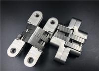 China Fire Rating Solid Heavy Duty Hidden Door Hinges Adjustable 180 Degree for sale