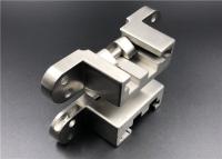 China Satin Stainless Steel Hidden Door Hinges With Wide Stronger Connecting Arms for sale