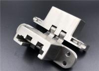 China Satin Stainless Steel Hidden Door Hinges With Wide Stronger Connecting Arms for sale