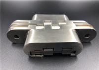 China Stainless Steel SOSS Hidden Door Hinges Corrosion Resistance 25x118x18 mm for sale
