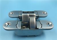 China Zinc Alloy Adjustable 3D 180 Degree Concealed Hinge Right Open 30x110 mm for sale