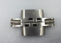 China 19x95mm SS 304 Fire Rating Spring Heavy Duty Concealed Hinges 180 Degree Hidden Hinge for sale