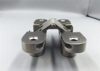 China 19x95mm SS 304 Fire Rating Spring Heavy Duty Concealed Hinges 180 Degree Hidden Hinge for sale