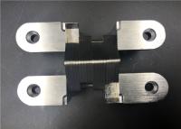 China Zinc Alloy Self Closing Invisible Spring Hinges 90 Degree Concealed Hinge for sale