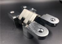 China Zinc Alloy Self Closing Invisible Spring Hinges 90 Degree Concealed Hinge for sale