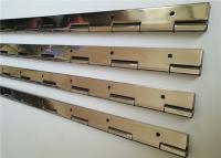 China 316 Stainless Steel Piano Hinge Heavy Duty Continuous Hinge Fireproof for sale